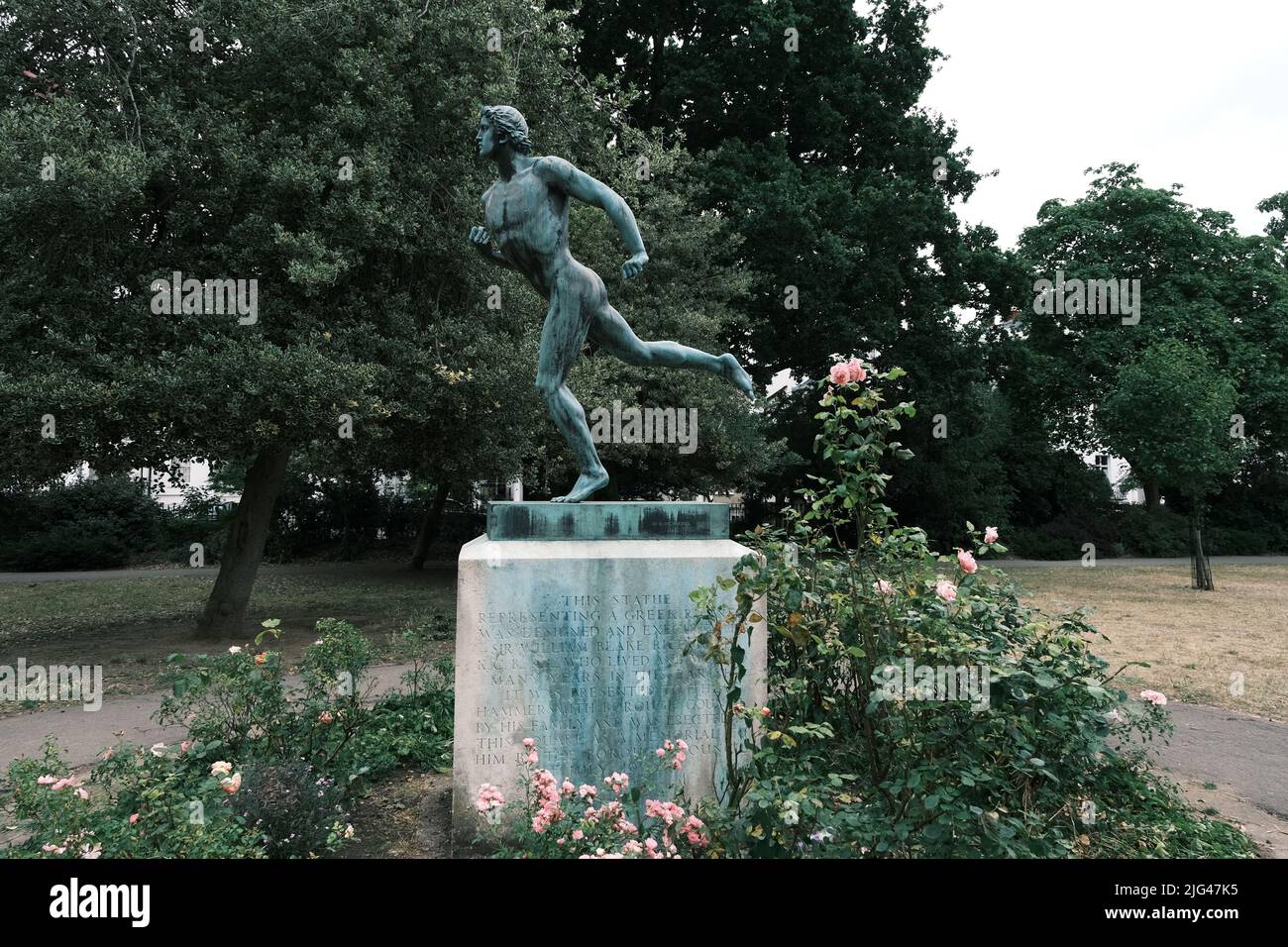 Greek runner sculpture hi-res stock photography and images - Alamy