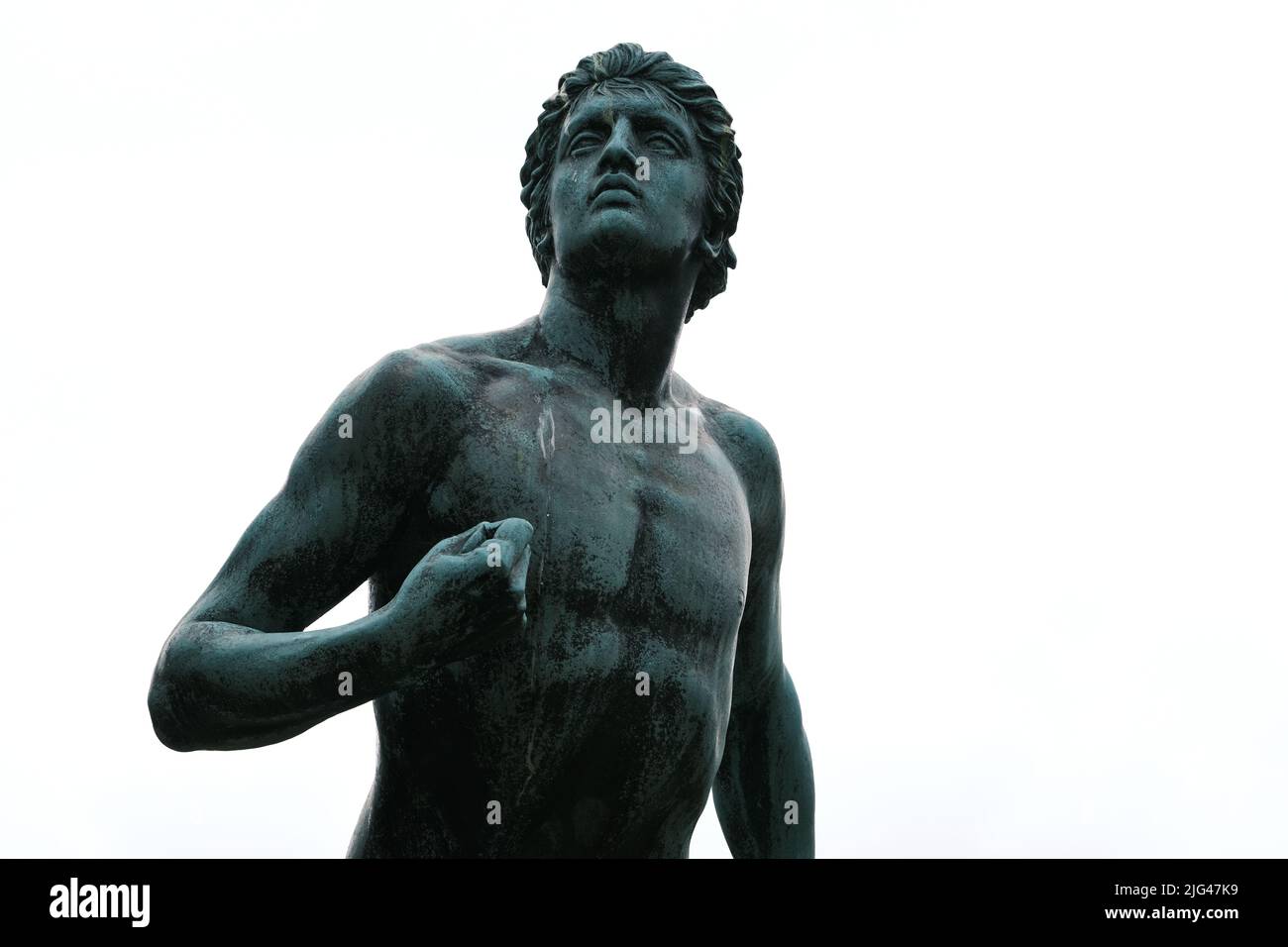 Greek runner sculpture hi-res stock photography and images - Alamy