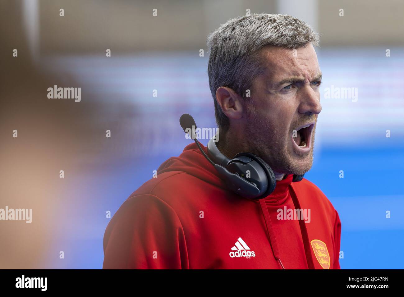 AMSTERDAM - Coach David Ralph (ENG) during the game between England and ...
