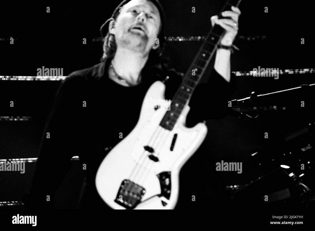 Roskilde, Denmark. 01st, July 2022. The English rock band The Smile ...