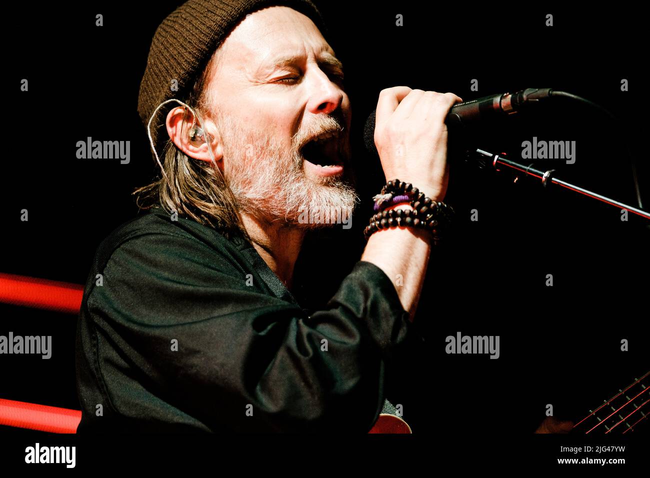 Roskilde, Denmark. 01st, July 2022. The English rock band The Smile ...
