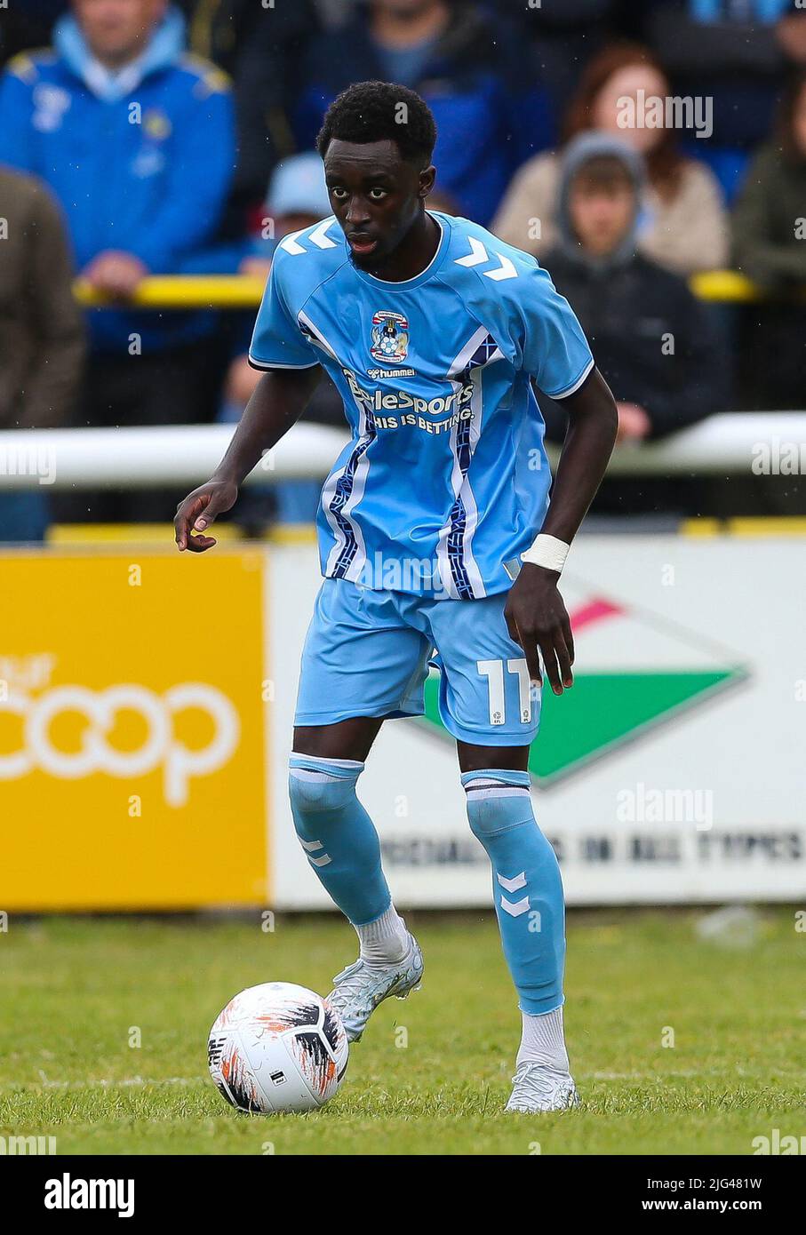 Coventry City's Fabio Tavares during the pre-season friendly match at ...