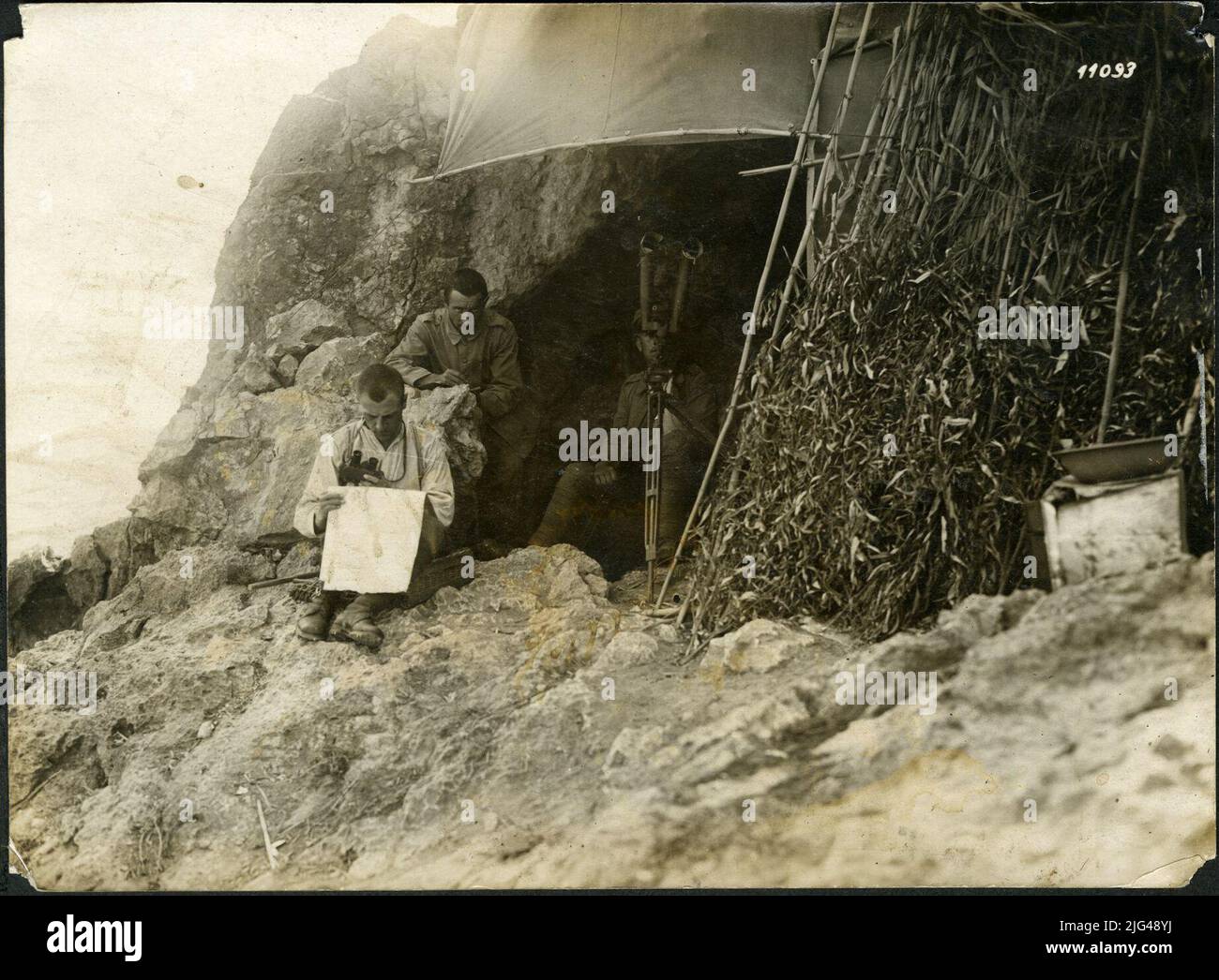 From Turkey. Palestine. Tell-Nimrim: Infantry observation on the ...