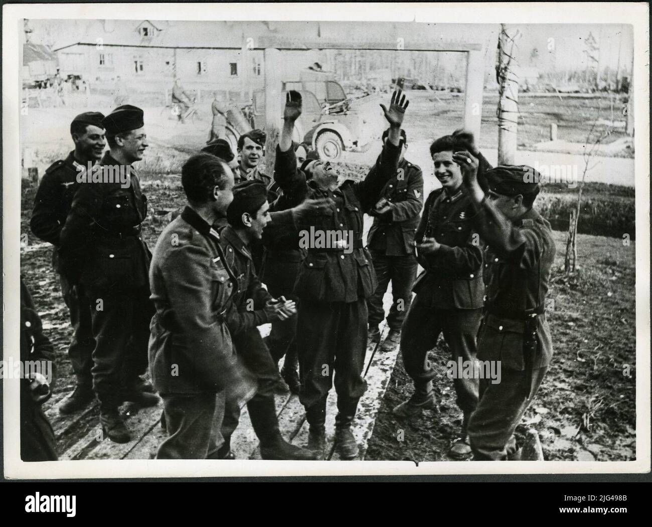 The Spanish volunteers who are used in the fight against the Soviet ...