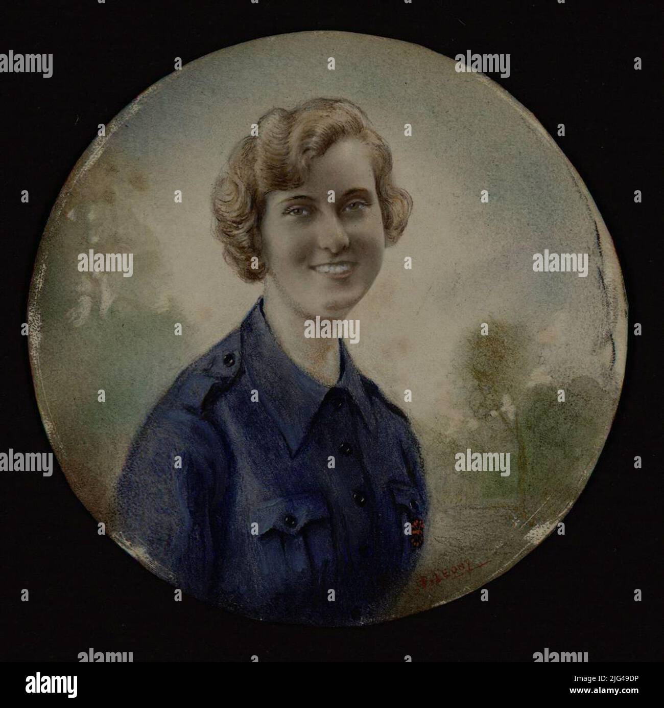 Portrait photography Mrs. María Luisa Terry de la Vega. The first ...