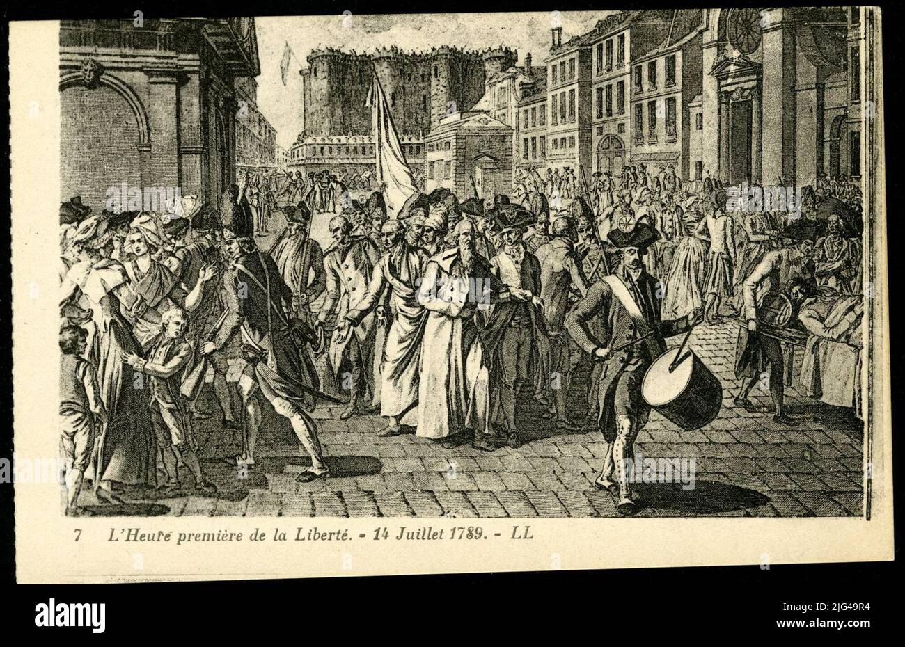 7 The first hour of freedom, July 14, 1789. Reasoned classification ...