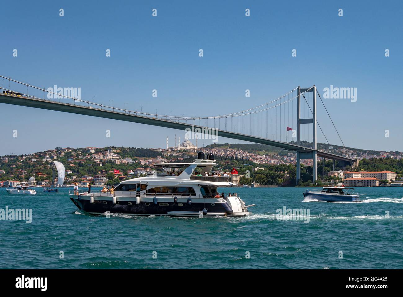 The Bosphorus Strait in Istanbul, Turkey Stock Photo - Alamy