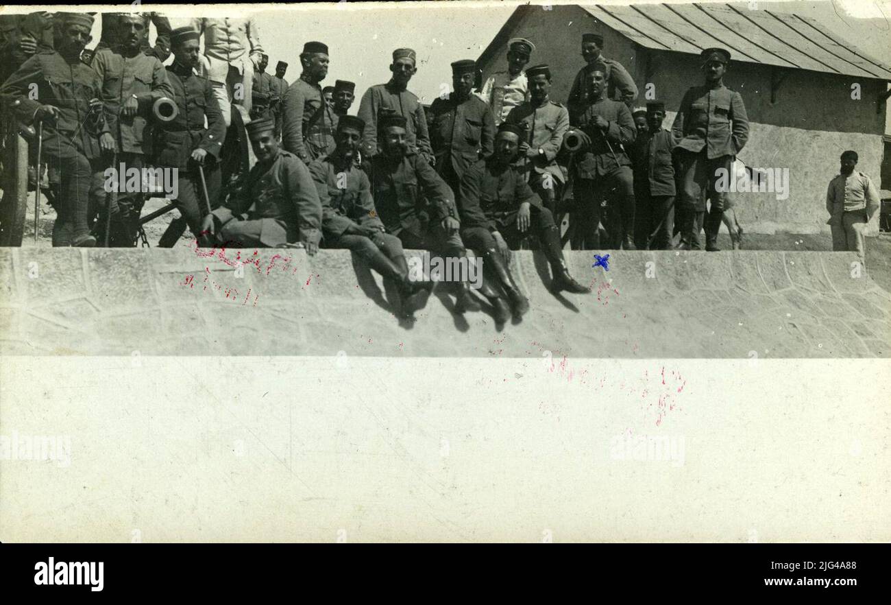 Historical photography Portrait of Grupo de Military, 1920. Photography ...
