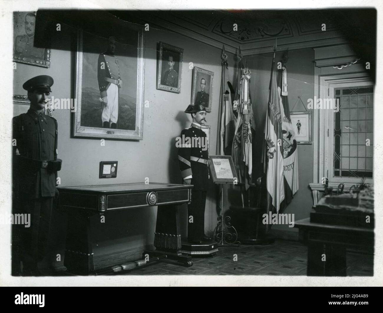 Army Museum Room. Civil Guard Room, 1978. Civil Guard Room from Pared ...