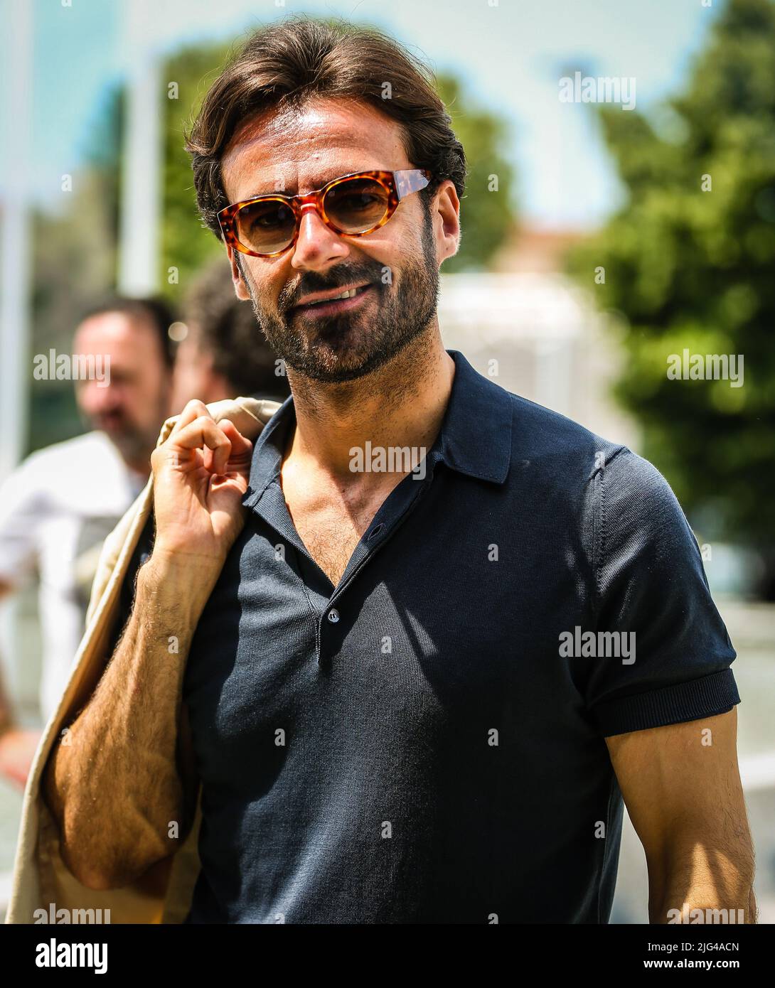 FLORENCE, Italy- June 16 2022: Giorgio Giangiulio on the street in ...