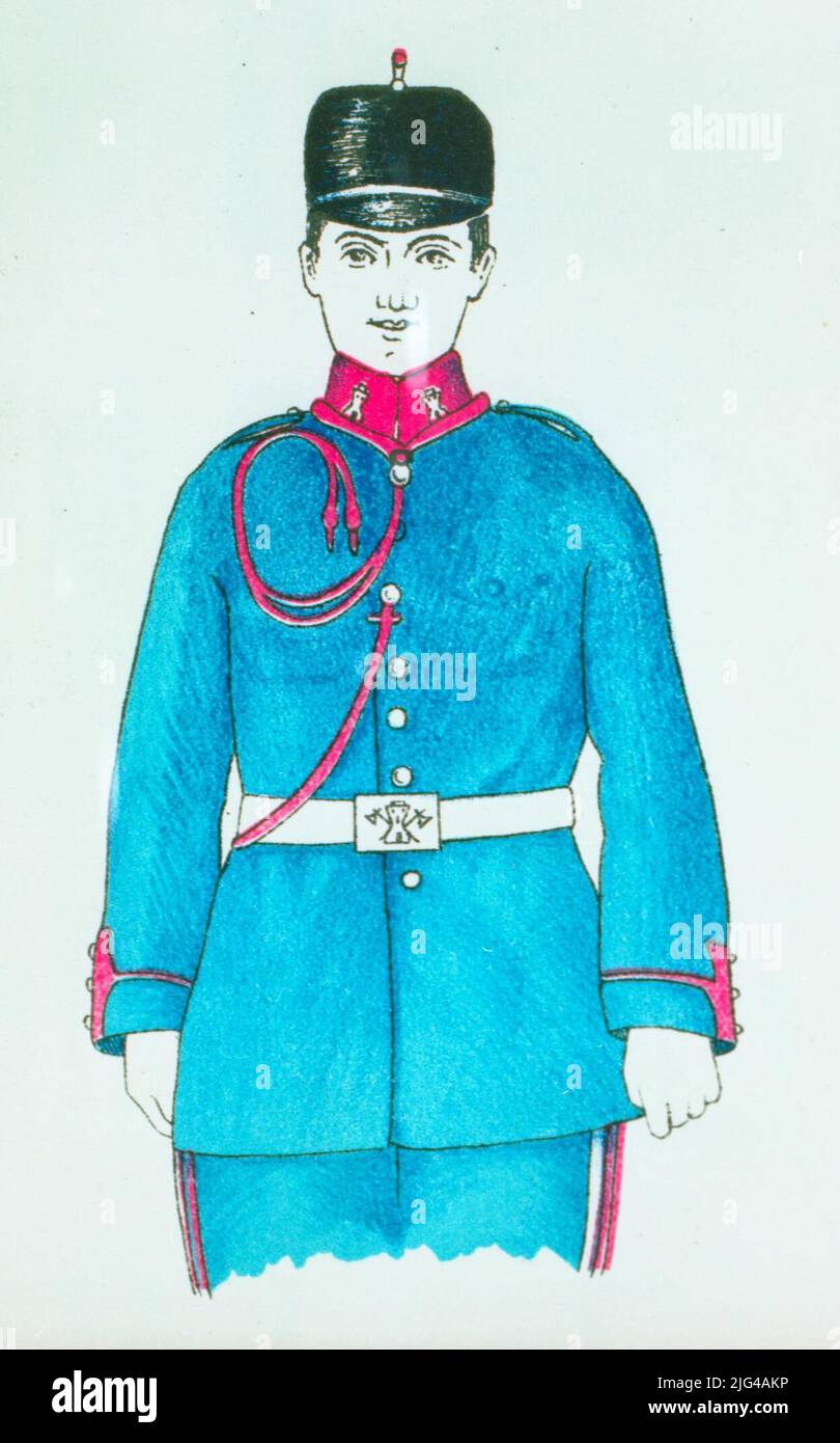 Diary Uniform: Telegraph Regiments. Illustration to: modifying the ...