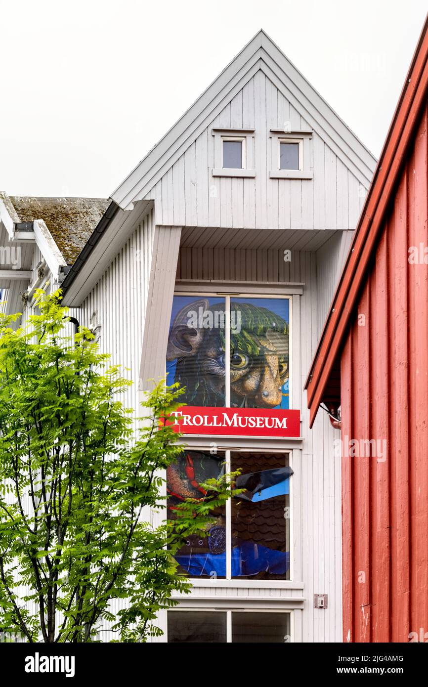 Troll Museum, Tromso, Norway Stock Photo - Alamy