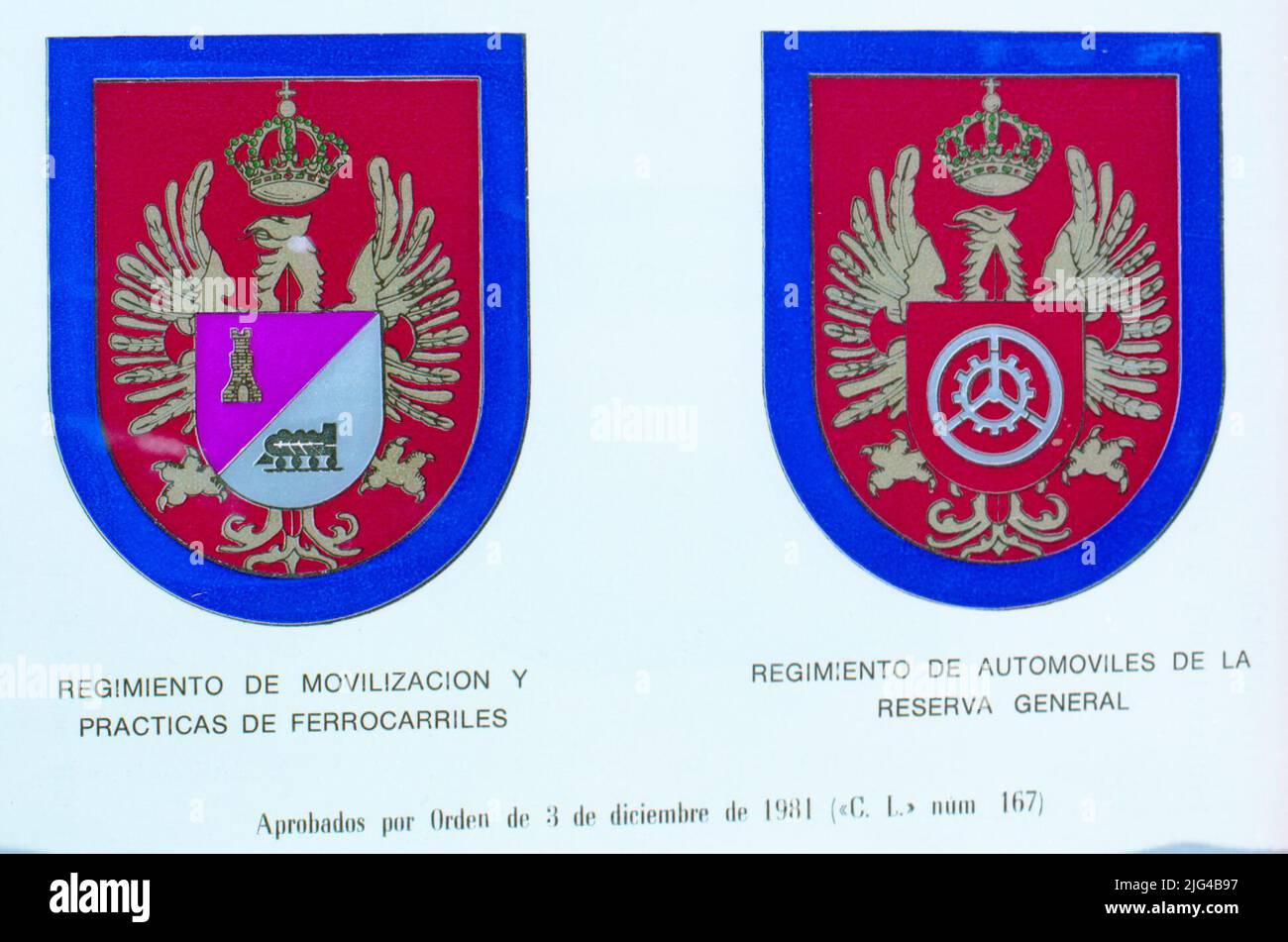 Arm distinctive for the mobilization regiment and railroad practices ...