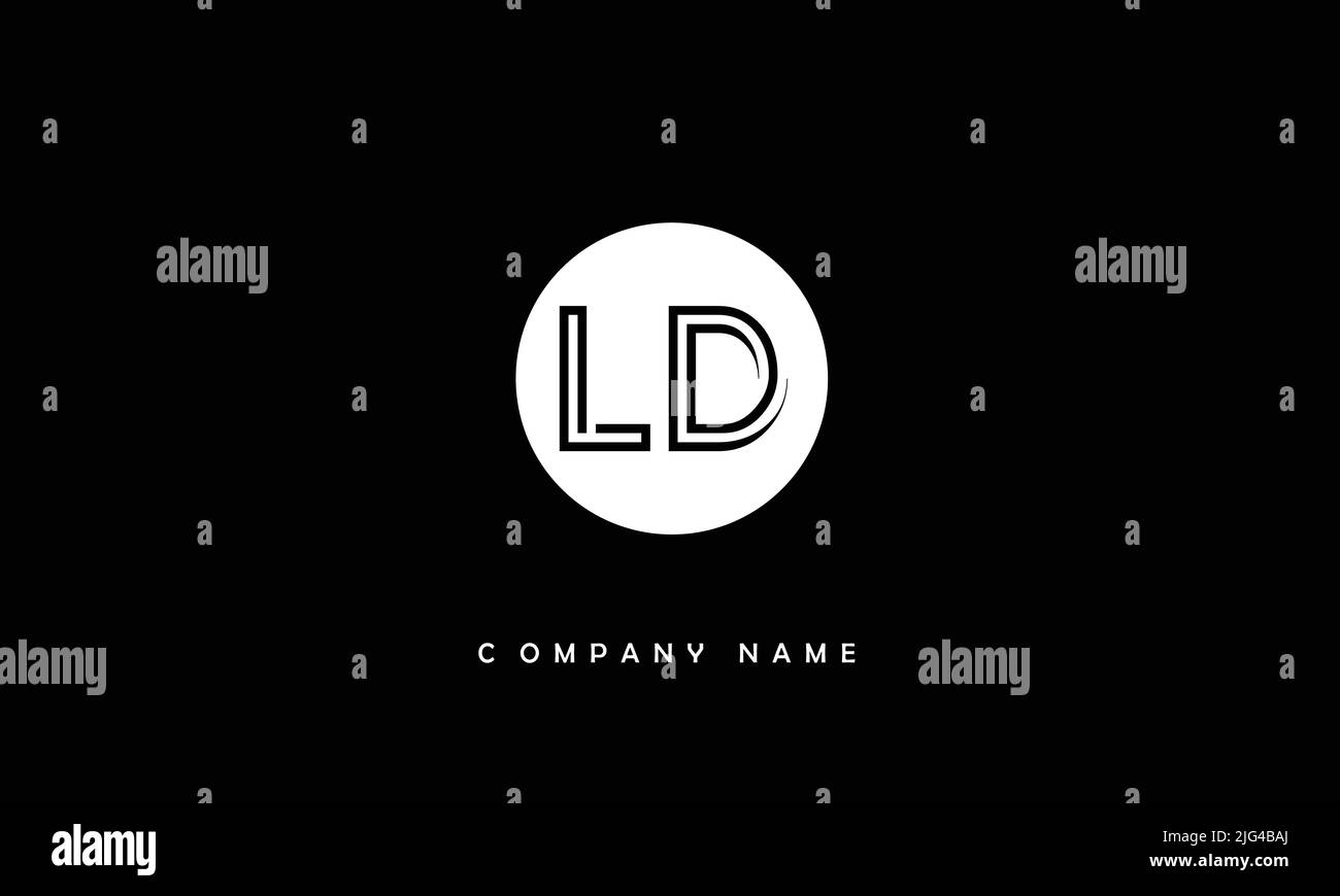 Dl real estate logo Stock Vector Images - Alamy
