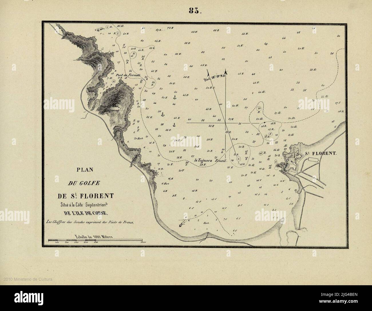 Flight plan du de of St. stars Florent: Location in the cocent of the ...
