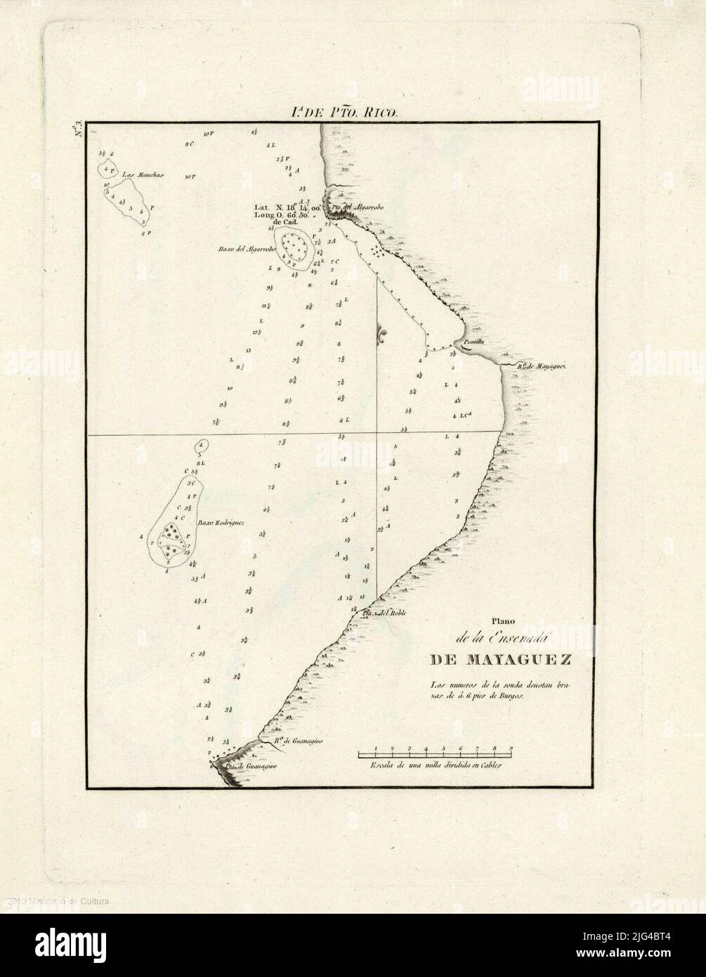 Mayaguez Ensenada Plan. It includes the coast between the tip of the ...
