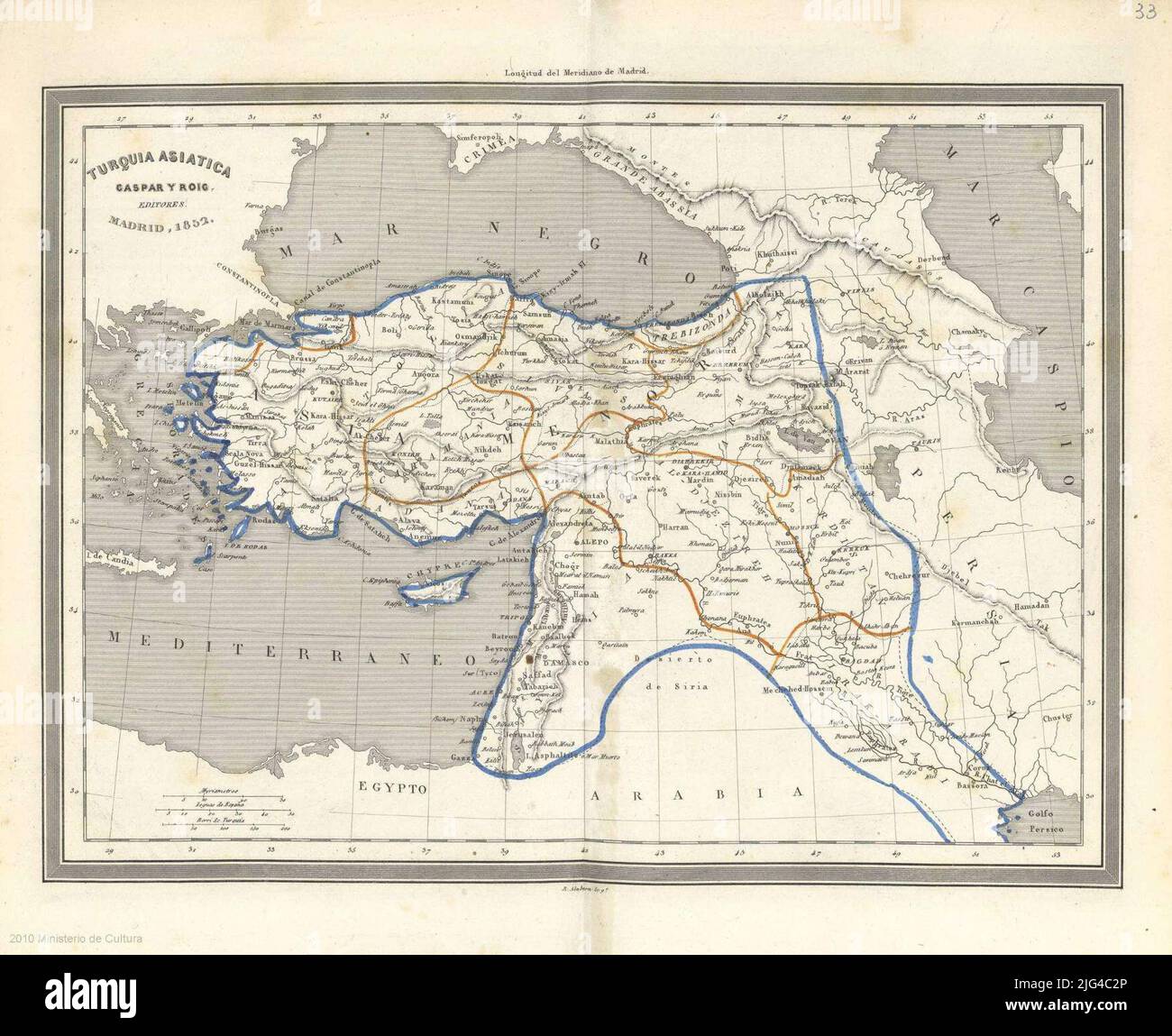 Asian rivers map hi-res stock photography and images - Alamy