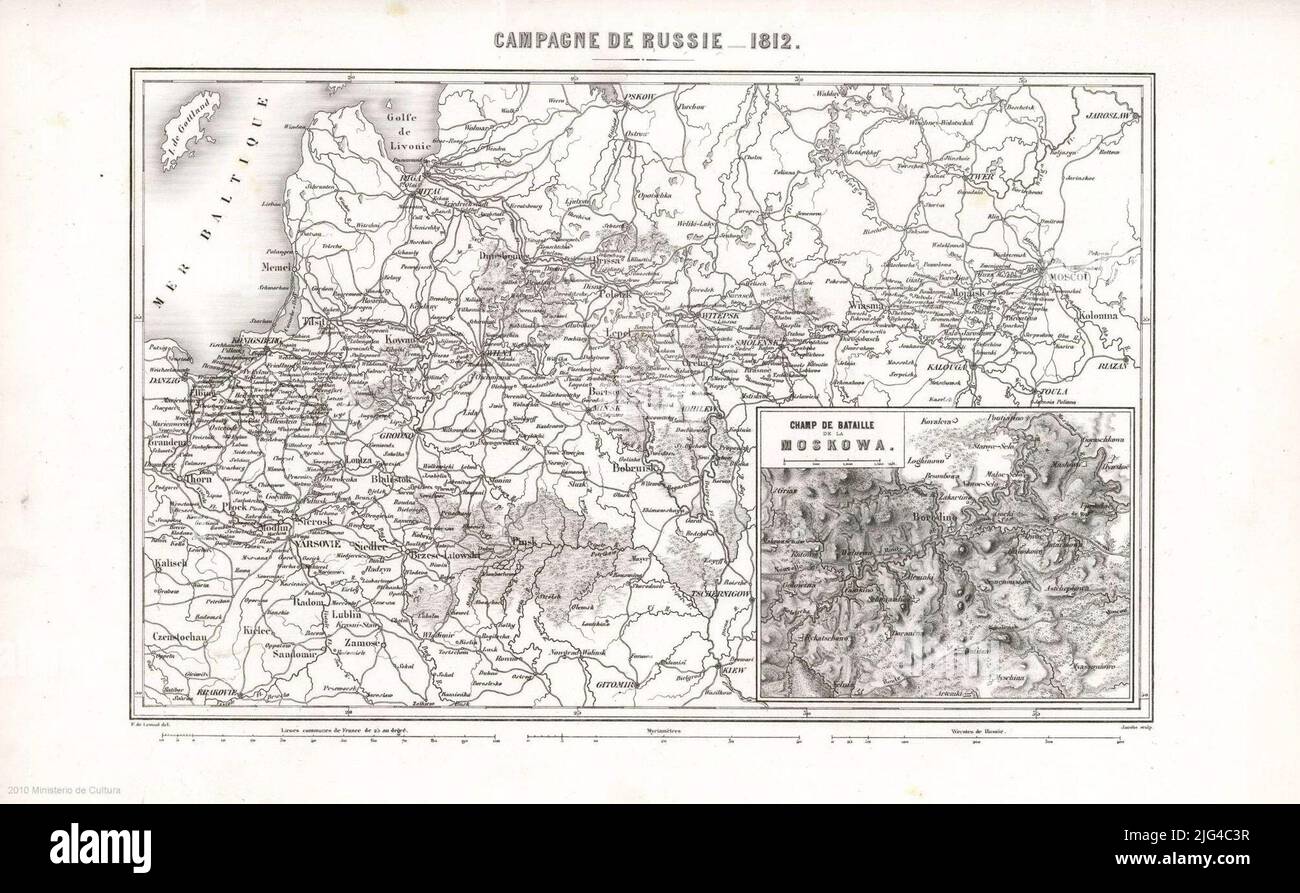 Russian campaign 1812 hi-res stock photography and images - Alamy