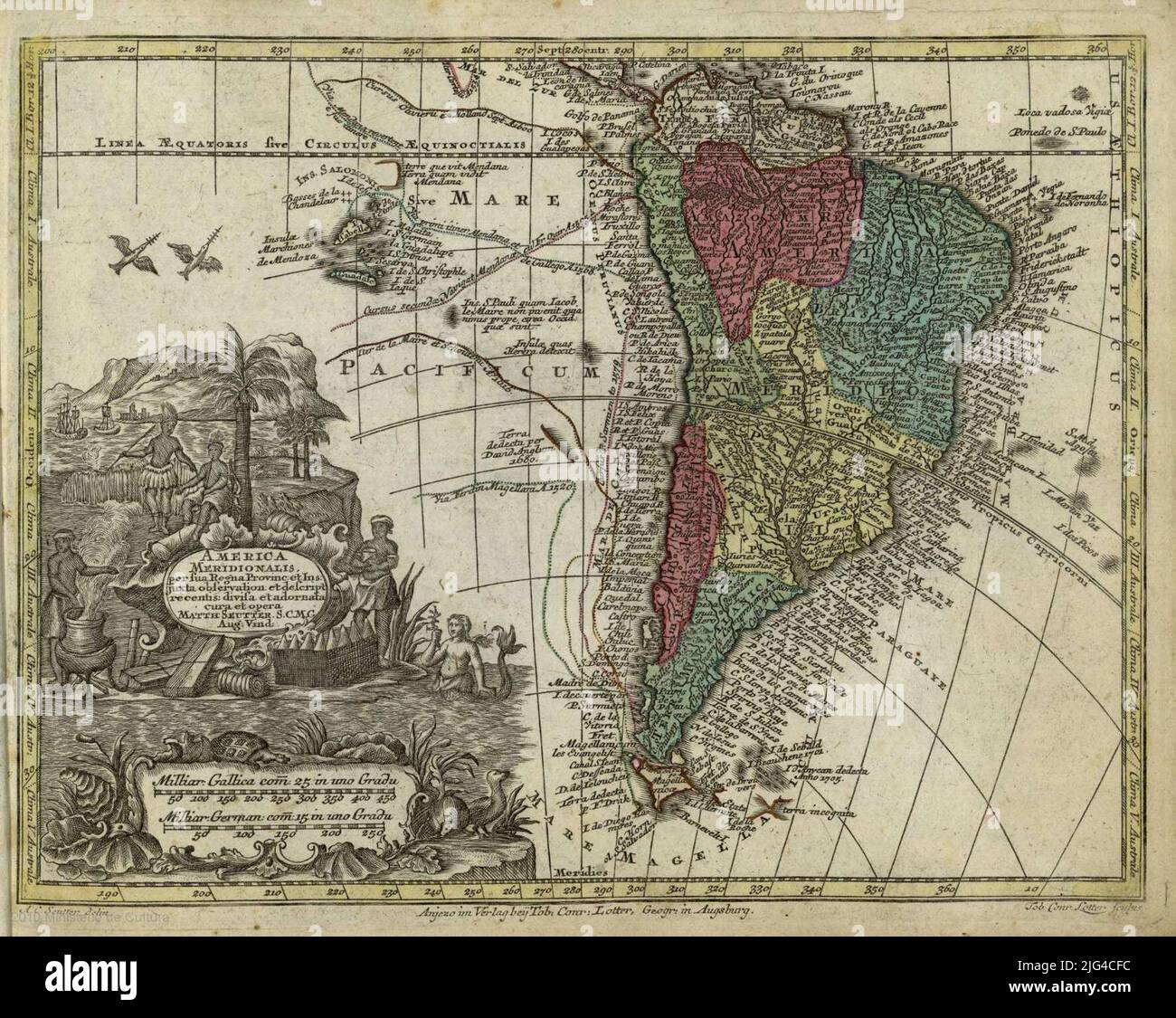 South America by its kingdoms. The ins near the observation and ...