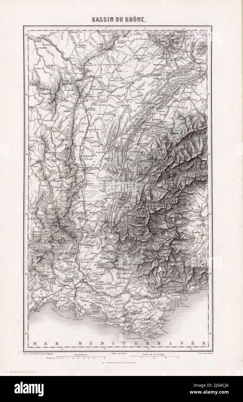 Map of paris 1800 hi-res stock photography and images - Alamy