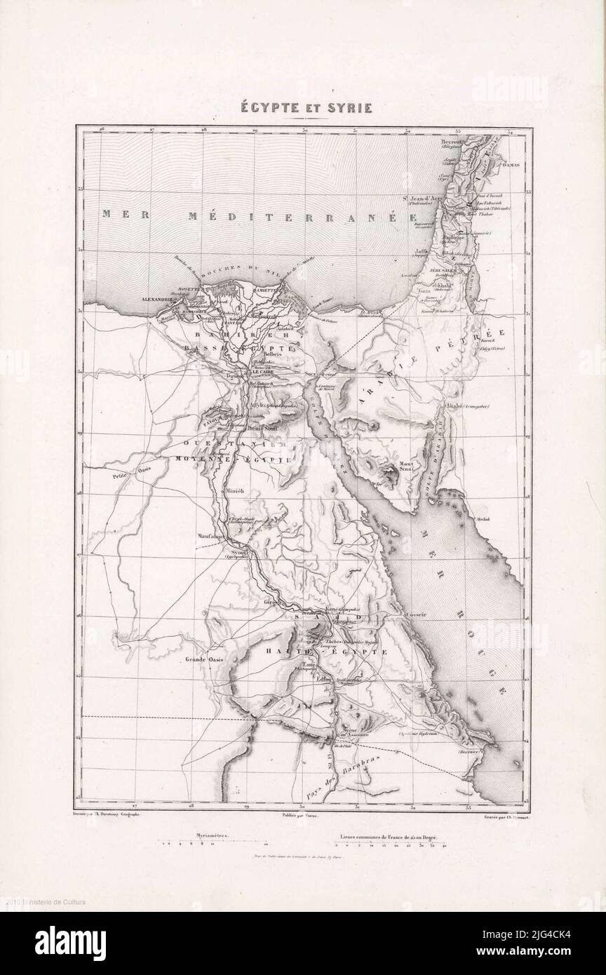Egypt and Syria: [Campaign card for the expedition of 1798 ...