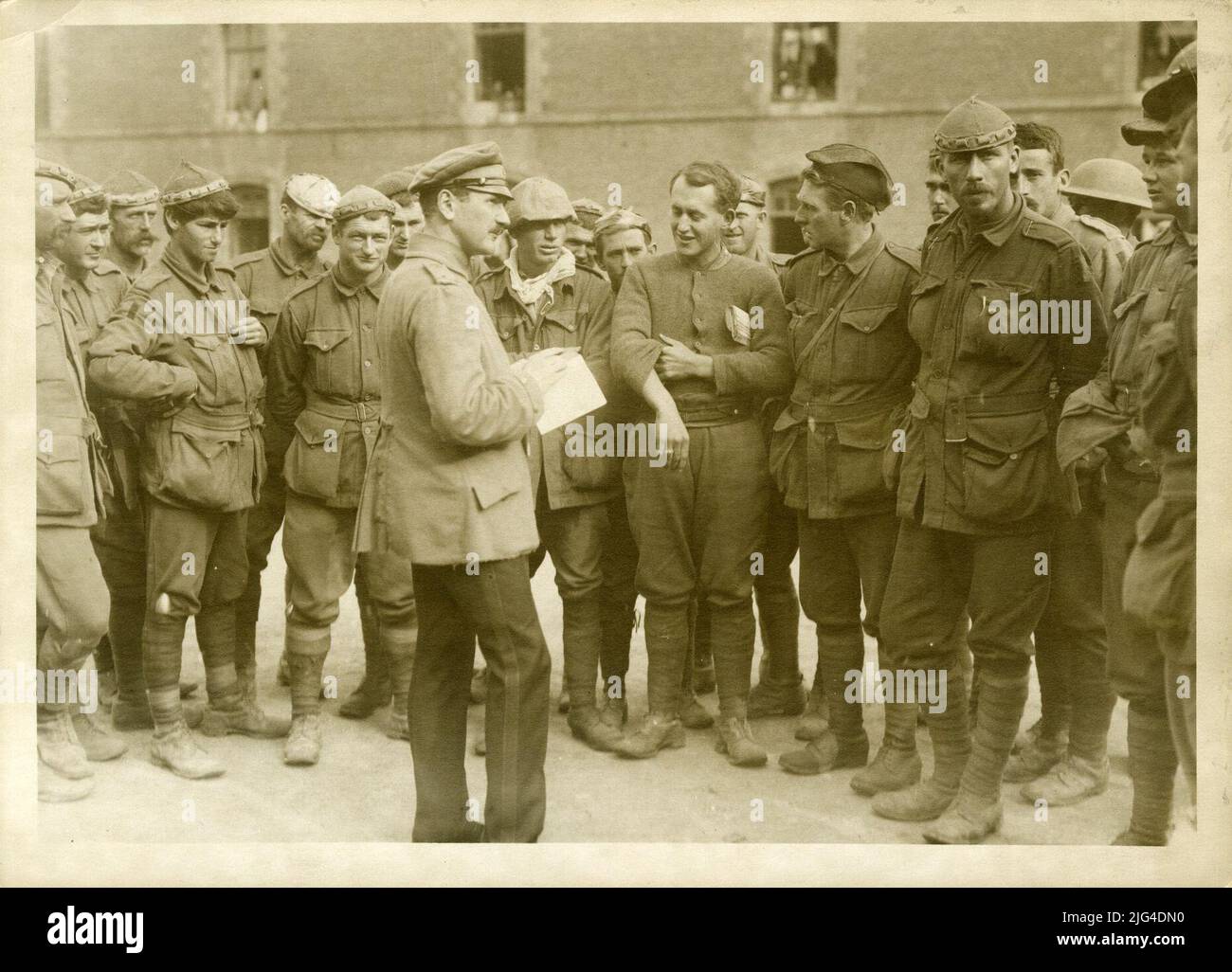 Military group waiting for instructions Stock Photo - Alamy