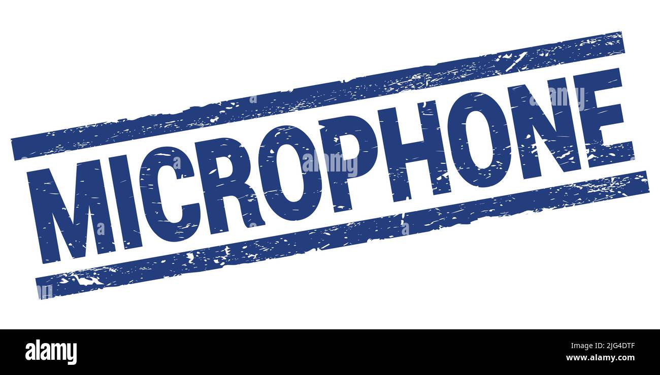 Microphone text written on hi-res stock photography and images - Alamy