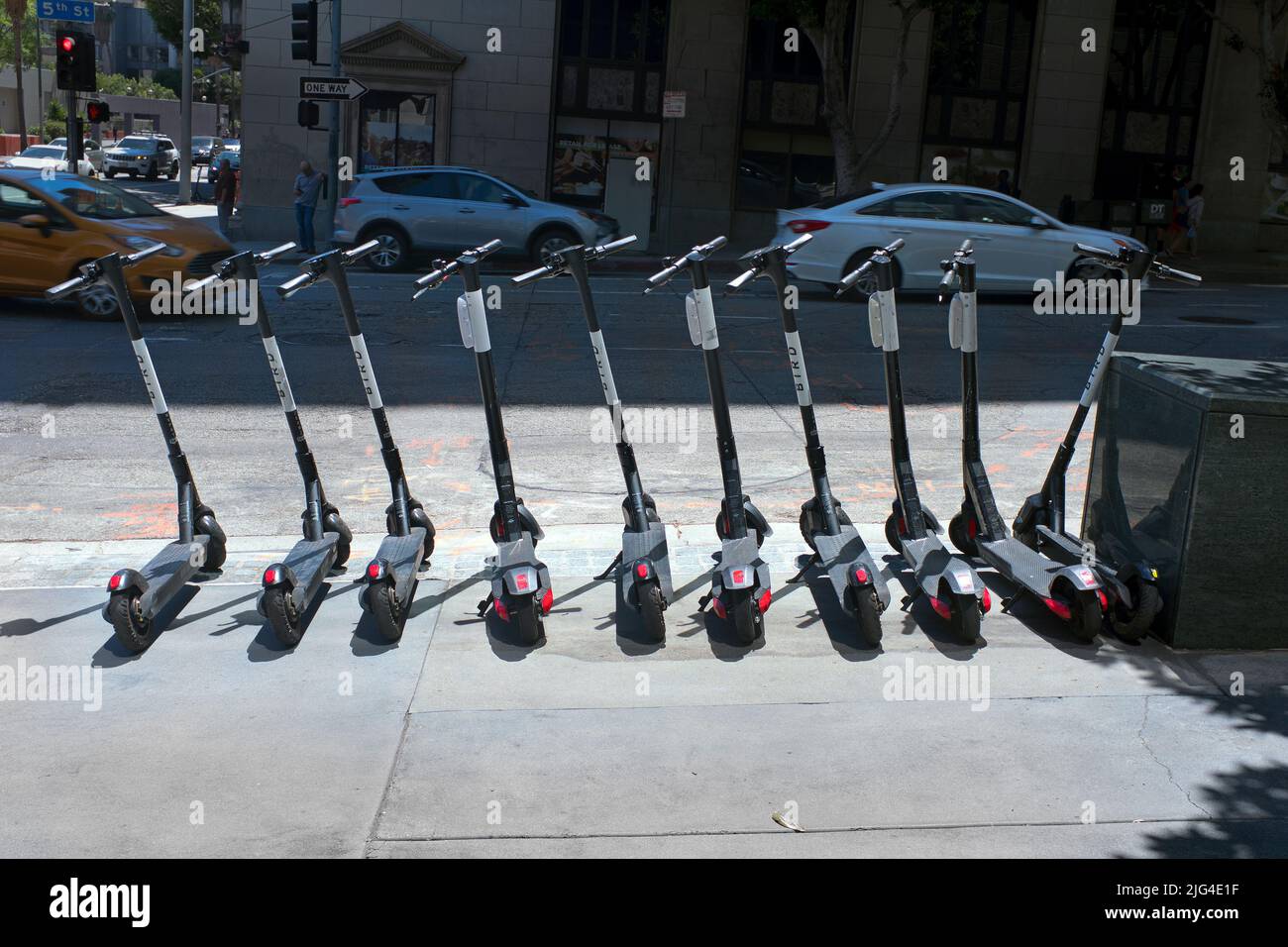 Scooters los angeles hi-res stock photography and images - Alamy