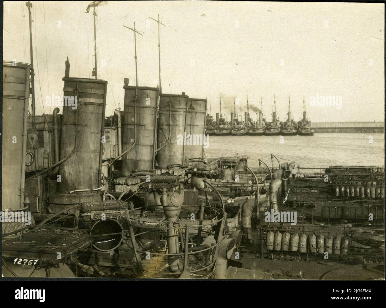 Helgoland. Torpedoboot fleet in the port of Helgoland. (263 Stock Photo ...