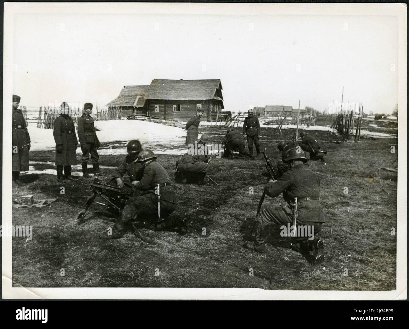 The replacement for the division of the Spanish Fraiwilligen is trained ...