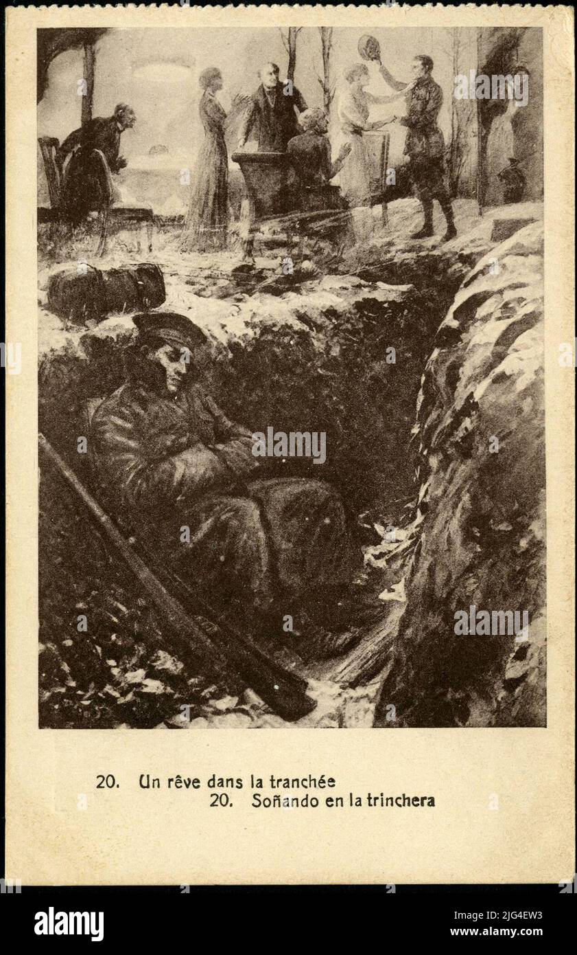 View inside a trench hi-res stock photography and images - Alamy