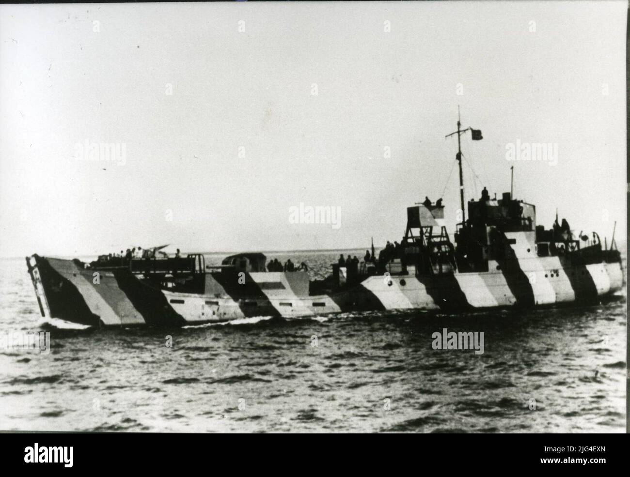 Photograph of Spanish sailor ships in the day, 1942. Photograph of a ...