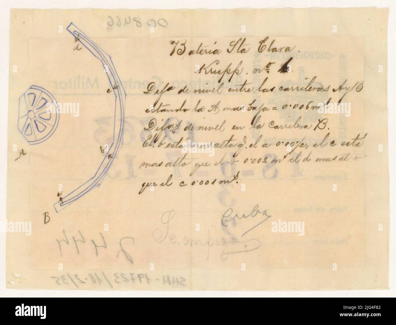 Present the battery plan in note, the height difference between the ...