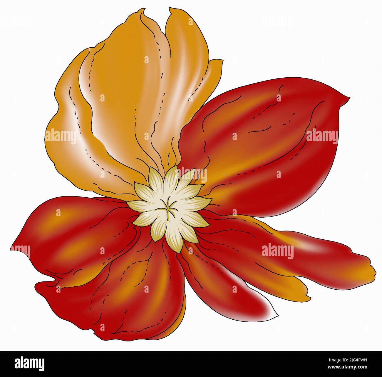 flower bunch textile print work Stock Photo - Alamy