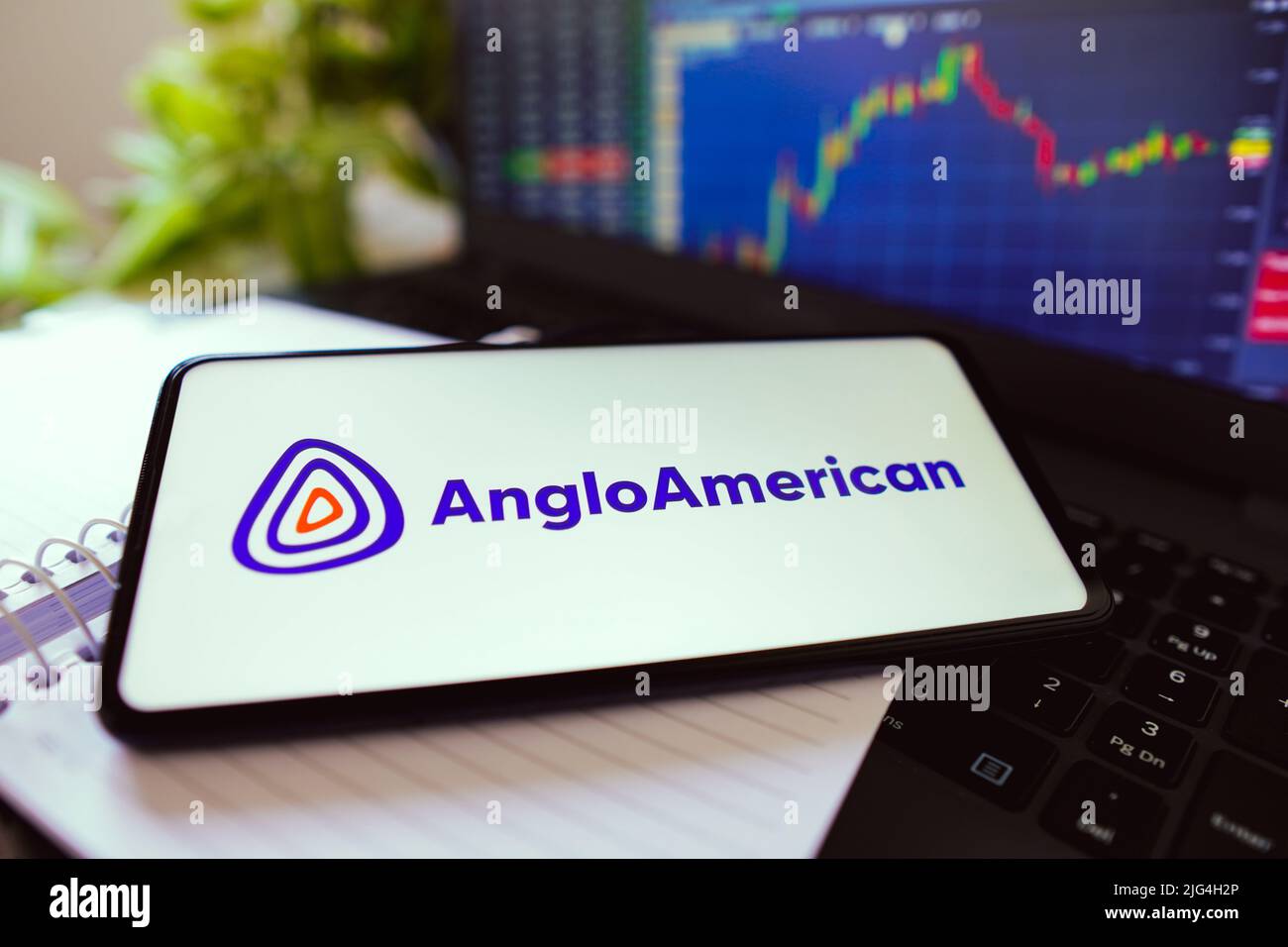 Anglo american logo hi-res stock photography and images - Alamy