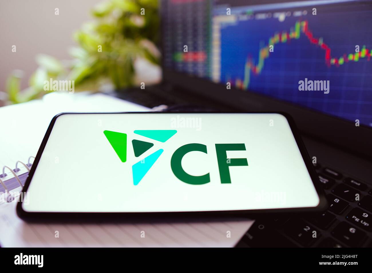 Cf brand logo hi-res stock photography and images - Alamy