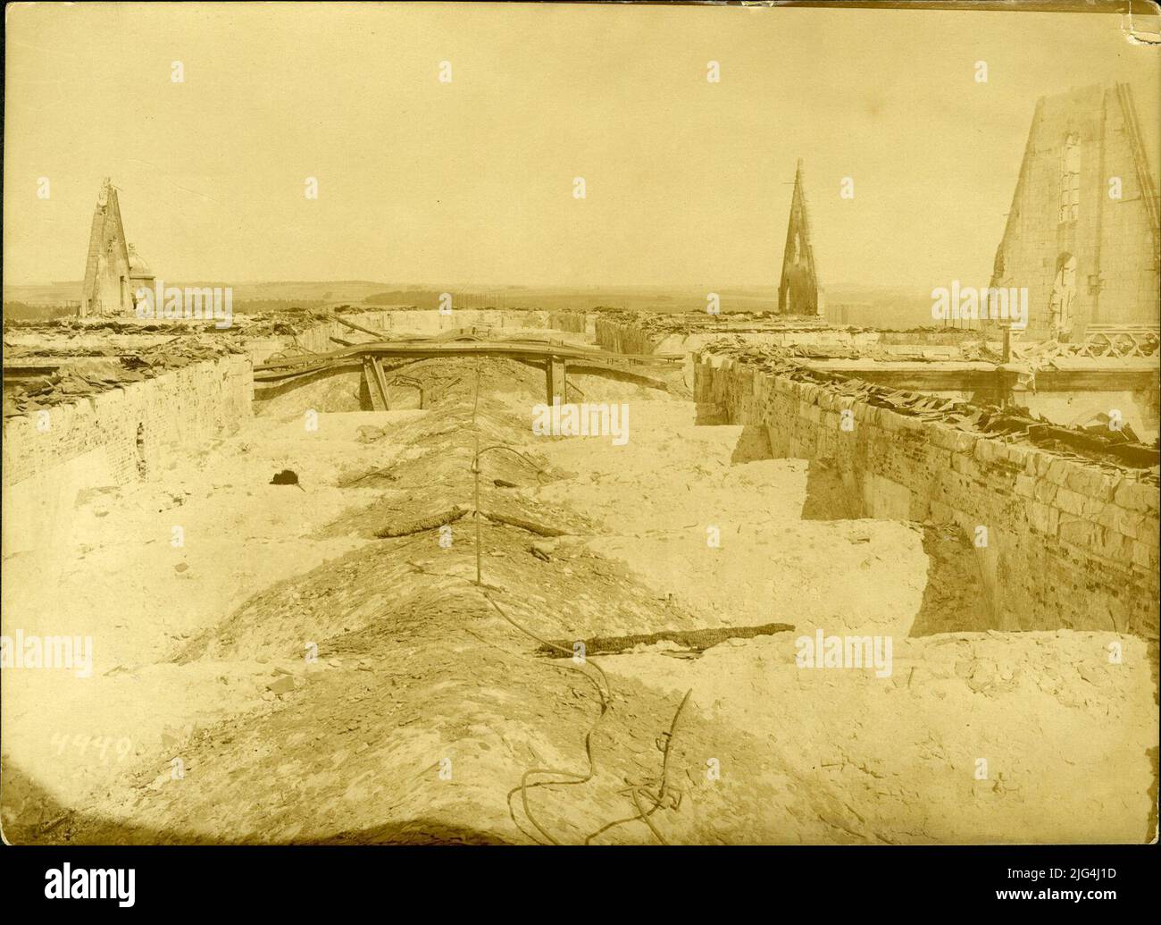 French heritage destroyed wwi hi-res stock photography and images - Alamy