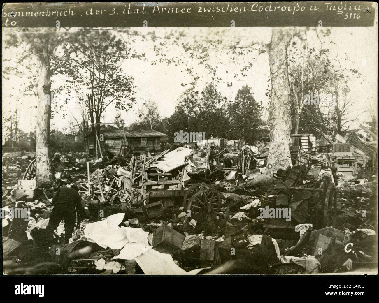 The collapse of the third Italian army between Codroipo and Tagliamento ...