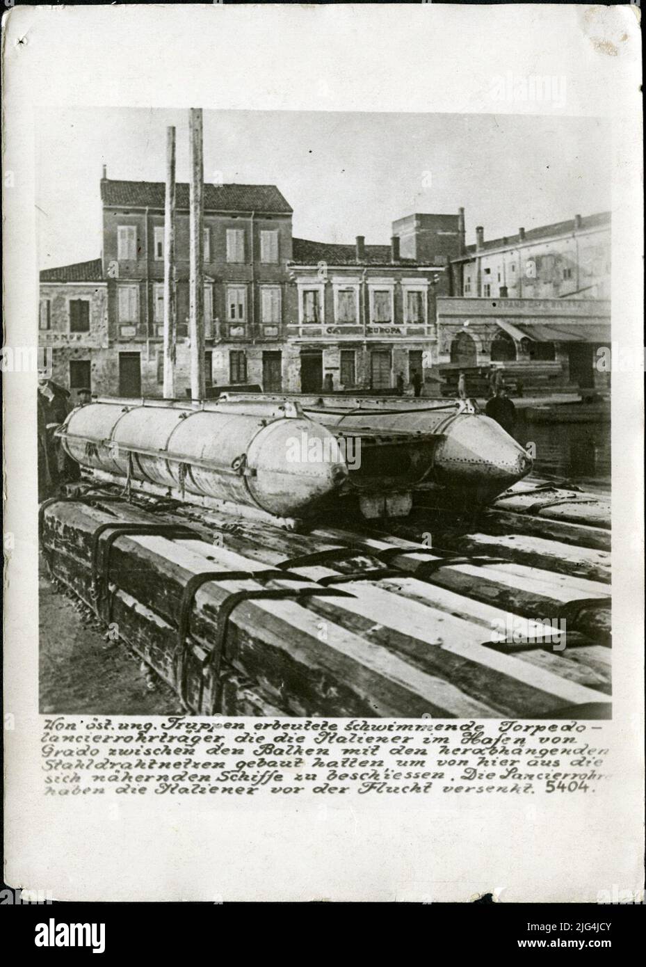 From east. Torpedo-lancier pipe carriers captured troops, which the ...