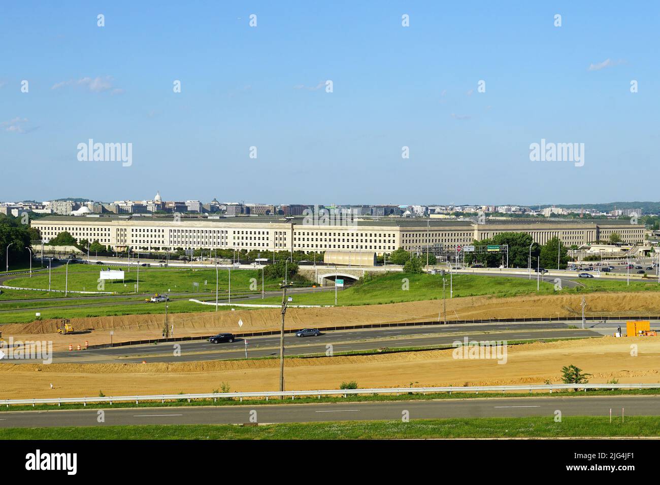 The Pentagon, Arlington County, Virginia, USA, North America Stock ...