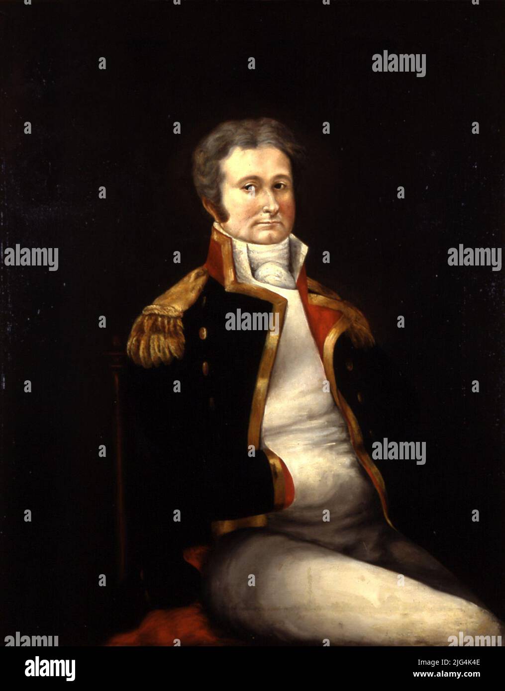 Portrait of frigate captain José de Vargas Ponce (1760-1821). Frame ...
