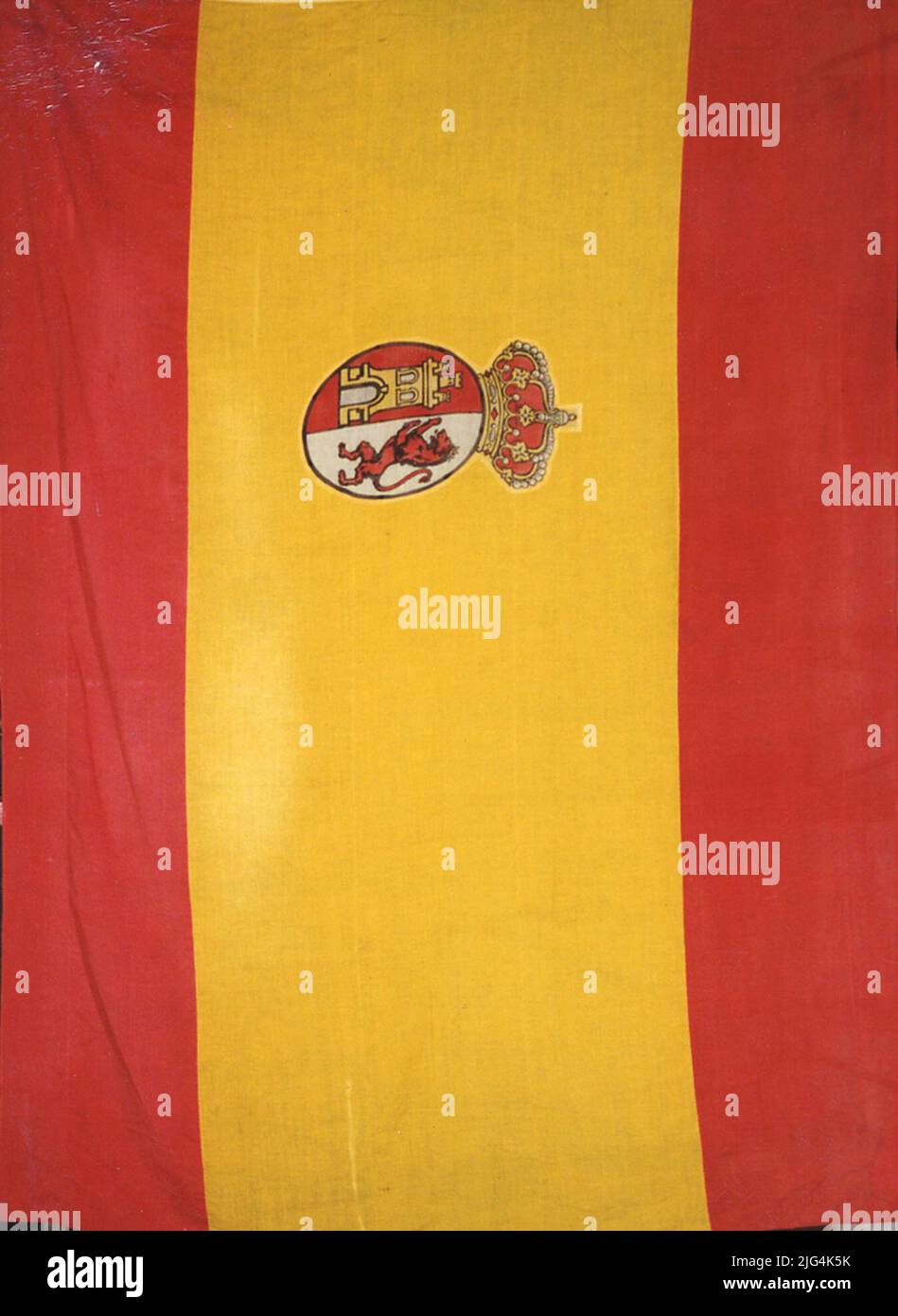Flag of Spain (1785-1931). Flag. With the rise to the throne of Carlos ...