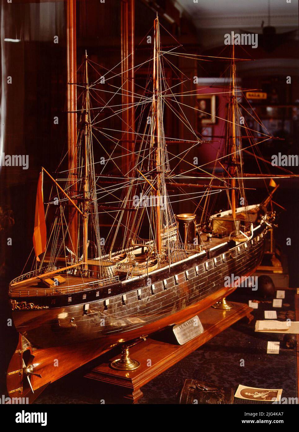 Original project of the armored frigate Numancia (1863-1912). Frigate ...