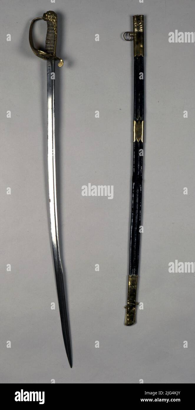 Sable for Navy Officer, Model 1857. Official Body Saber Military ...