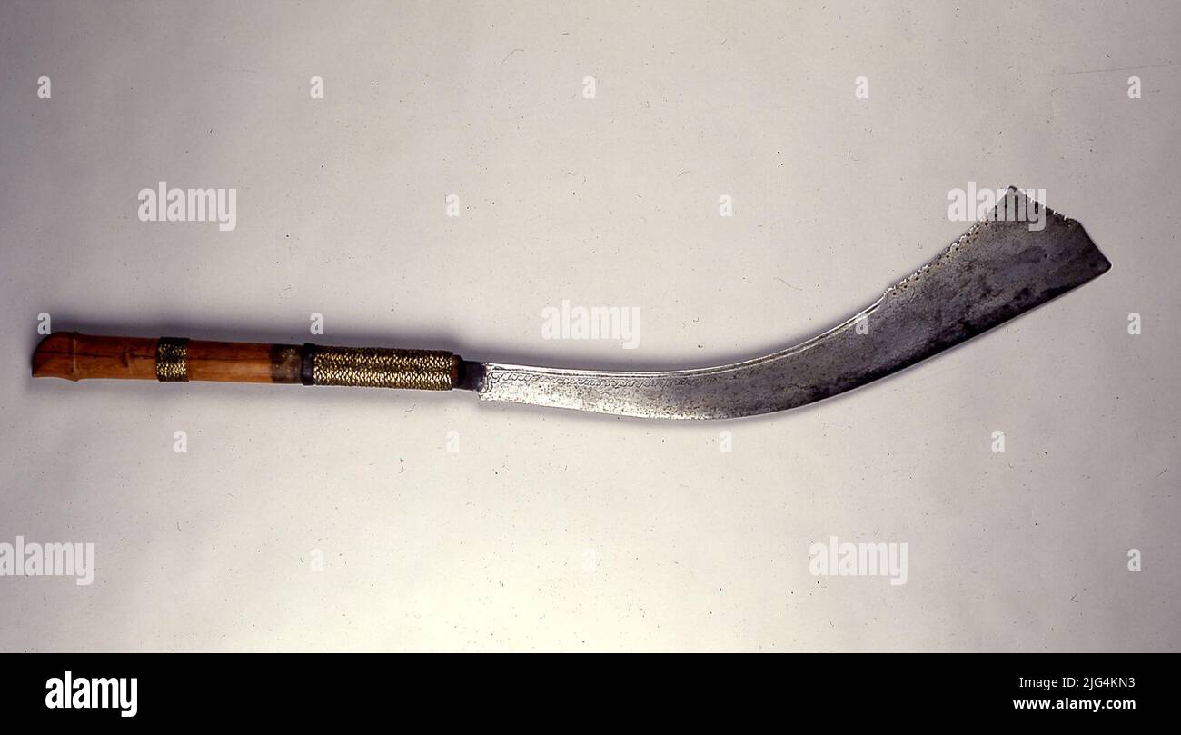 Executioner blade. Blade. Verdugo blade also called Panabas Stock Photo ...