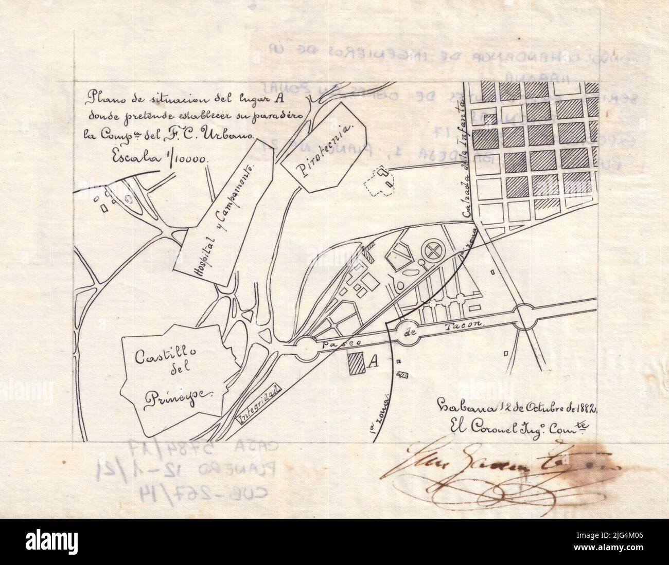 Manuscript signed by the author and dated black ink indicates the main ...