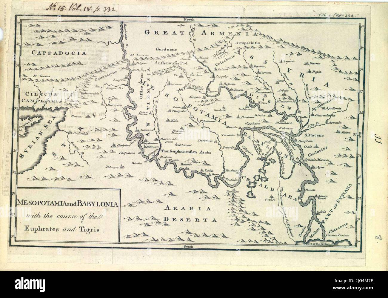 Mesopotamia and Babylonia : with the course of the Euphrates and Tigris ...