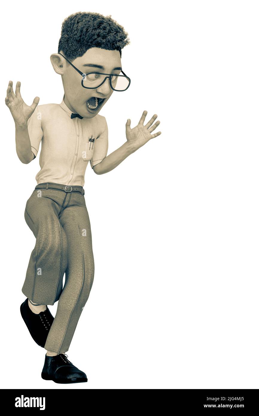 Nerd Poser Memes Free Photo | Funny Sporty Nerd Shows Biceps Or