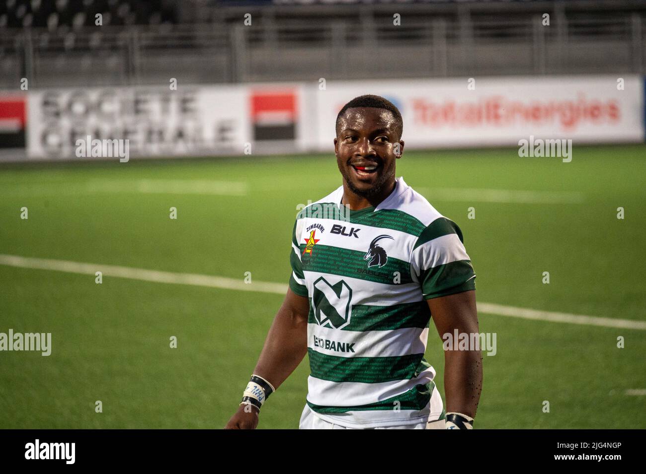 Zimbabwe Player during the Rugby Africa Cup 2022, World Cup 2023 ...