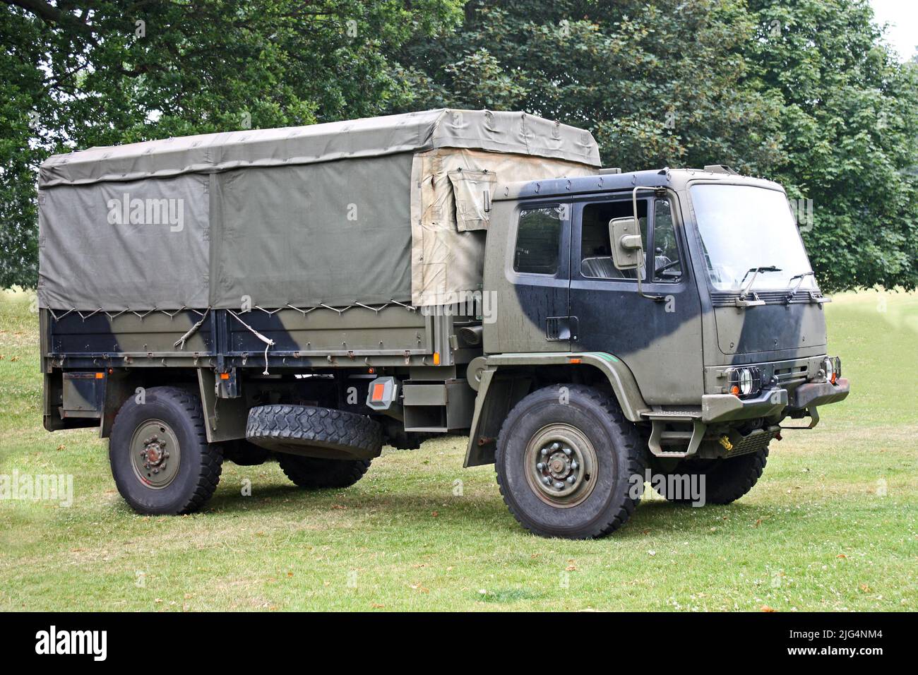 A Heavy Duty Military Army Transport Vehicle Lorry Stock Photo - Alamy